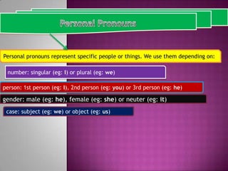 Grammar definitions | PPTX