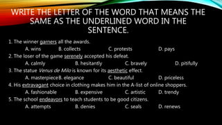 Grammar drills | PPTX