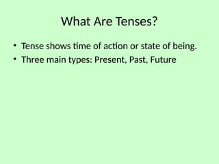 Grammar and Usage (tenses,modal verbs,articles) | PPTX