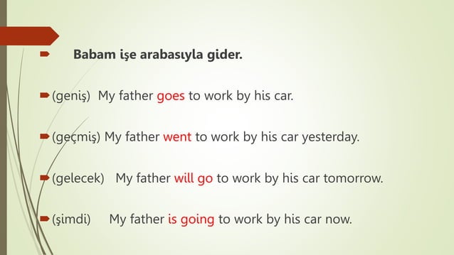 GRAMMAR EXERCISES.pptx of four basic tenses | PPTX