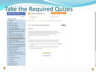 Grammar exercises power point | PPTX