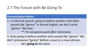 Grammar explanation 2.7 | PPTX