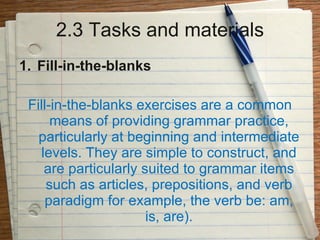 Grammar for beginning learners | PPT
