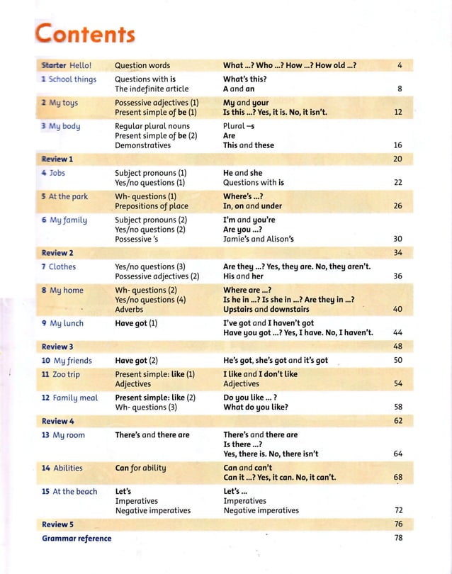 Grammar friends 1 student's book | PDF