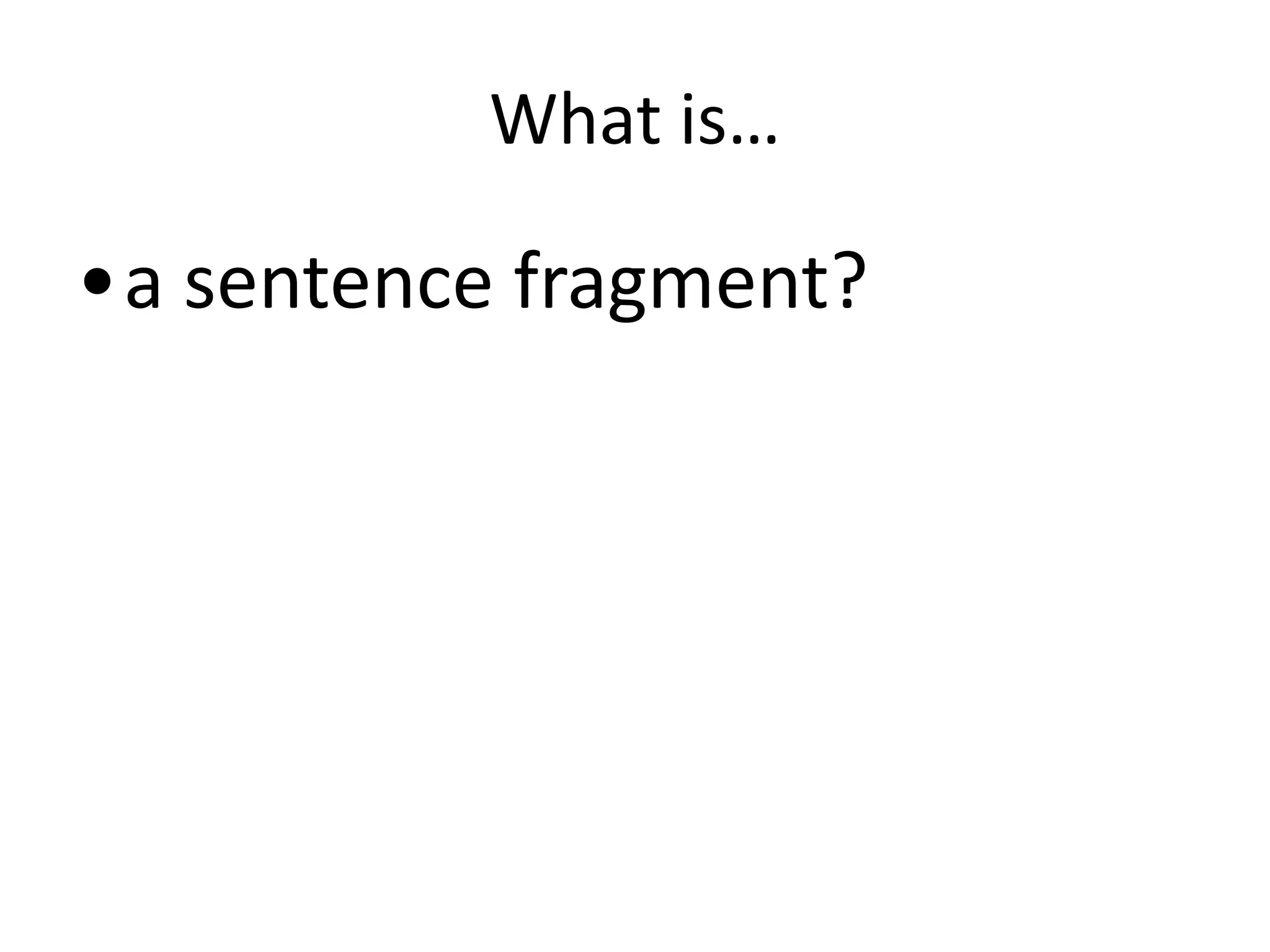 Grammar gremlins | PPTX