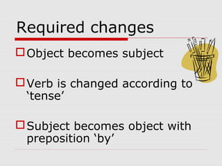 Grammar guide change the text final | PPT