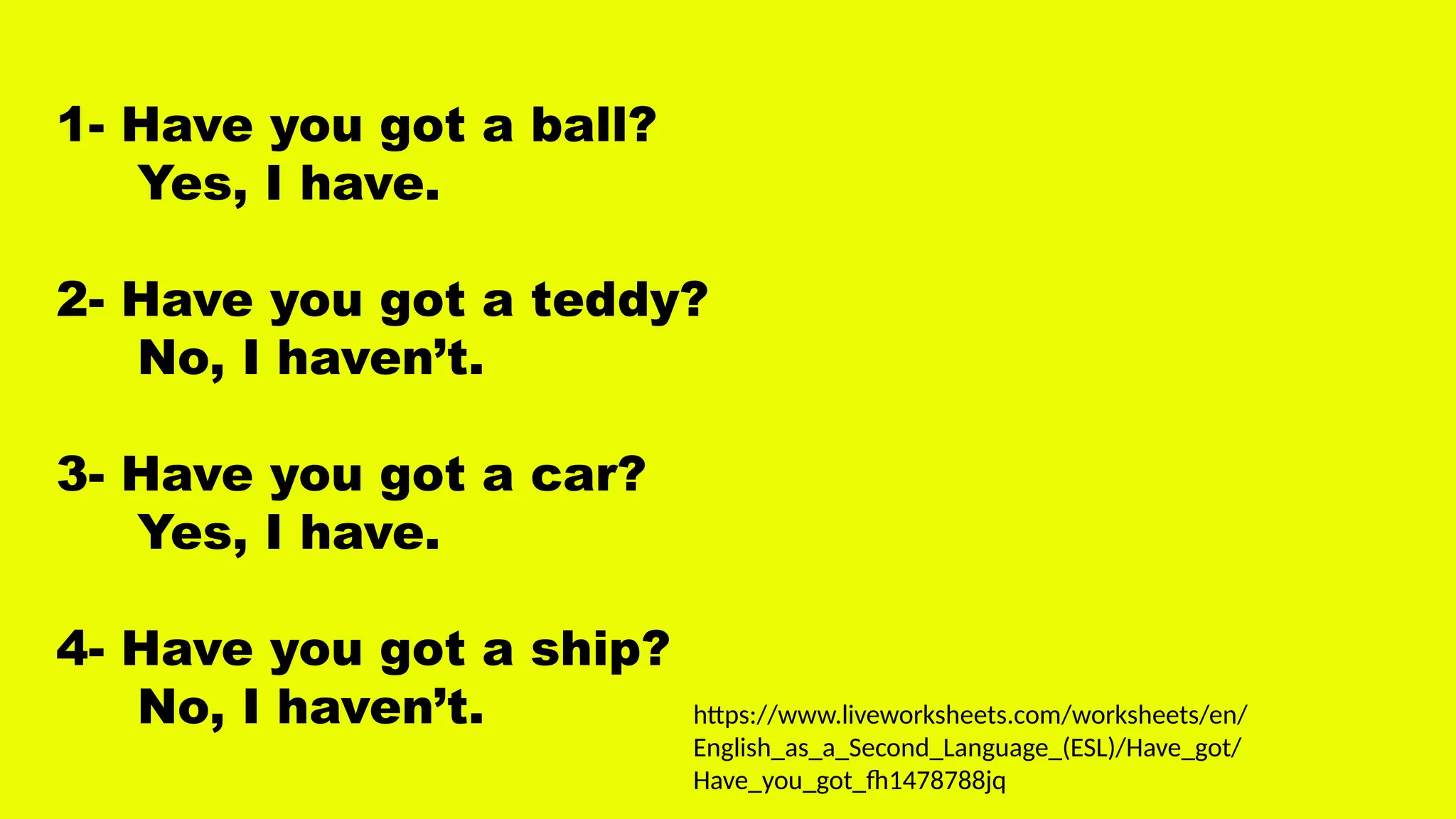Grammar have got.pptx simple grammar for kids | PPT