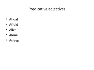 Grammar ii adverbs and adjectives | PPT