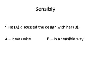 Grammar ii adverbs and adjectives | PPT