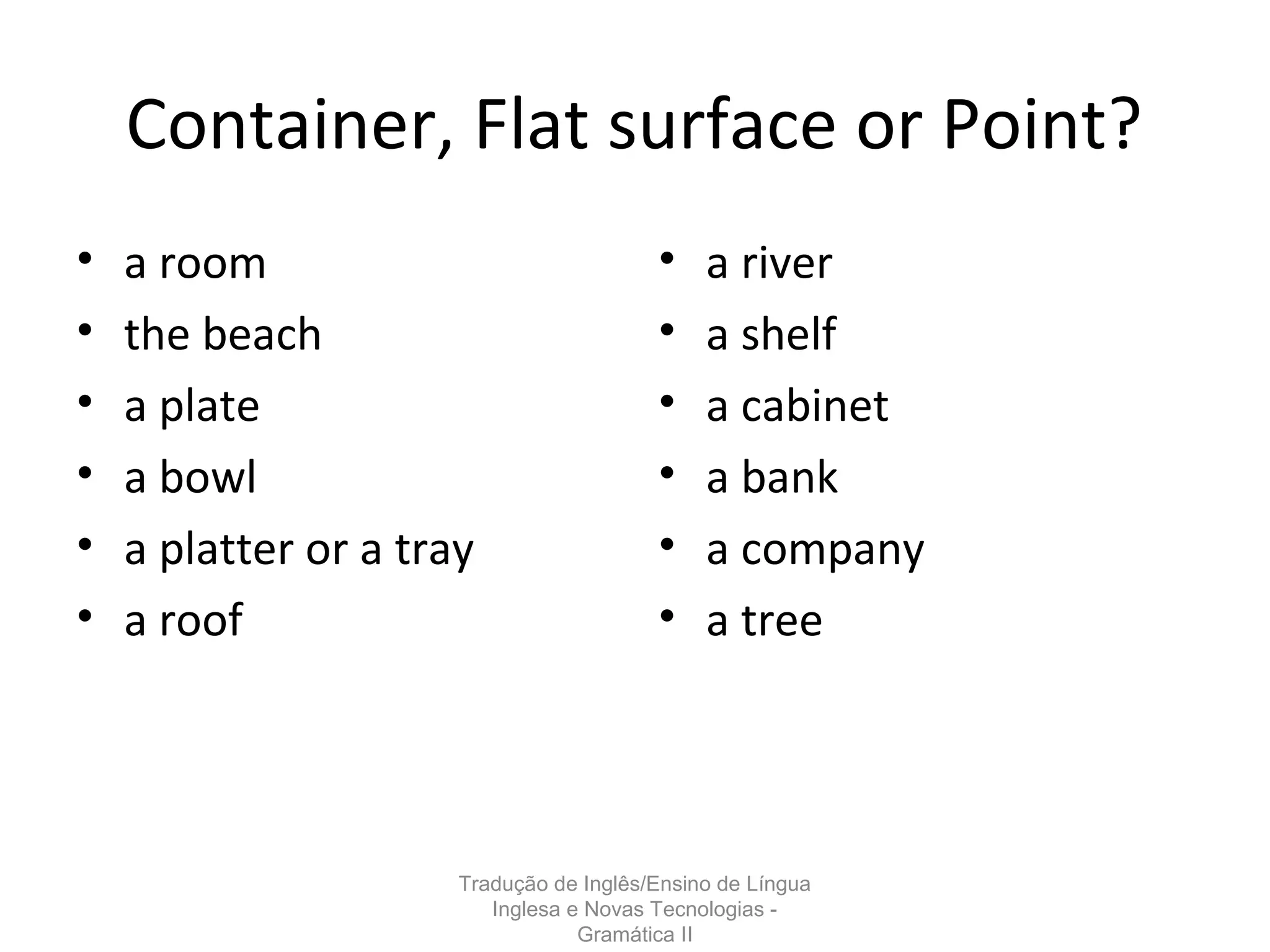 Grammar ii prepositions and conjunctions | PPT