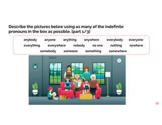 Grammar indefinite pronouns help to study English | PDF