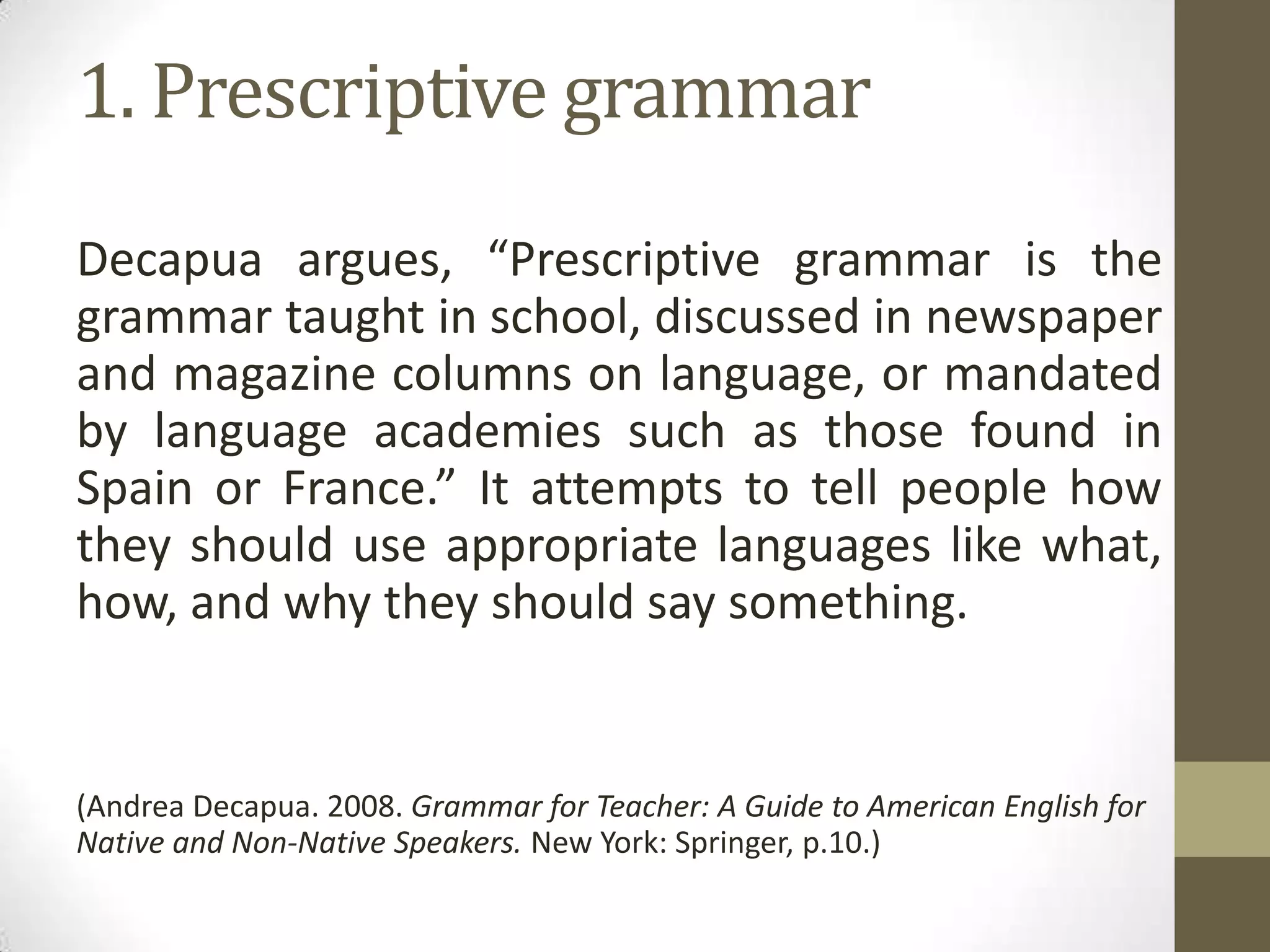 Grammar Course Introduction | PPTX