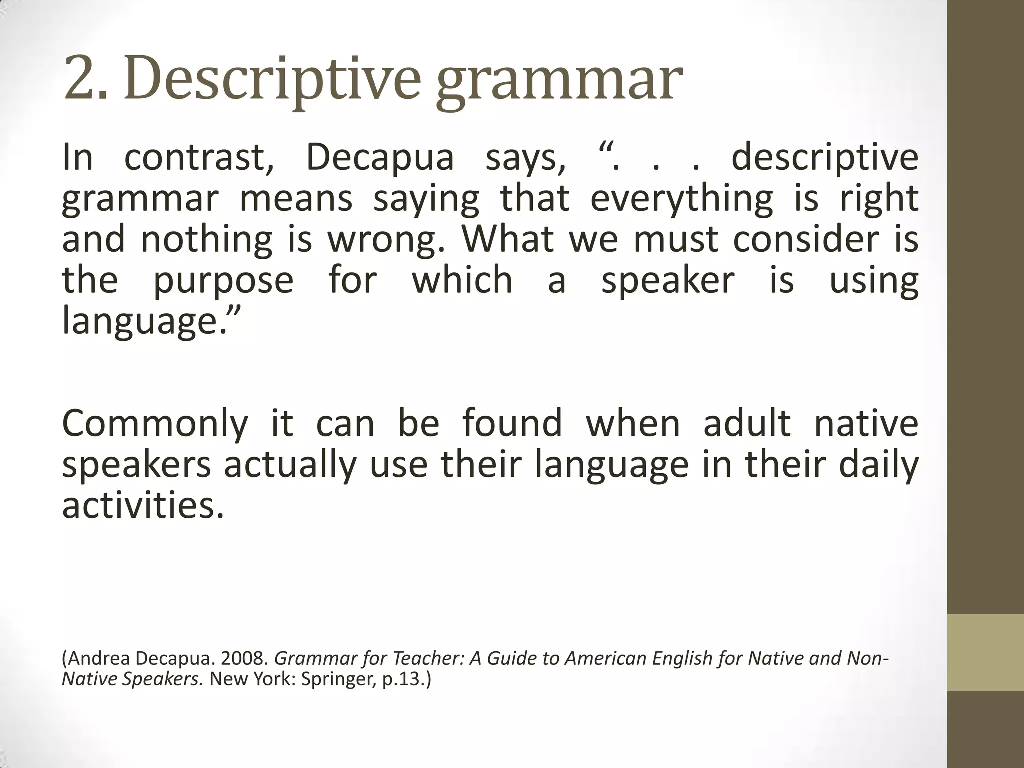 Grammar Course Introduction | PPTX