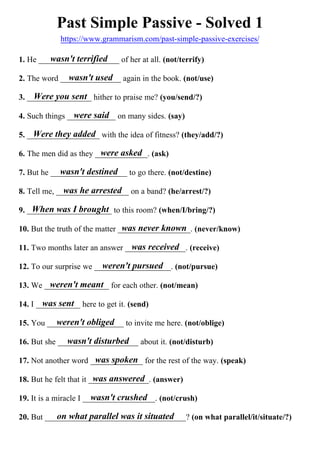 past-simple-passive-test | PDF