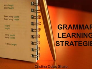 Grammar learning strategies | PPT