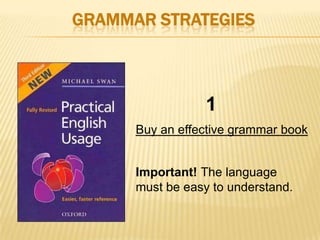 Grammar learning strategies | PPT