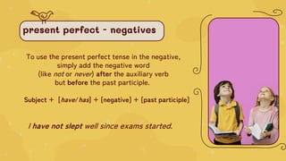 present perfect | PDF