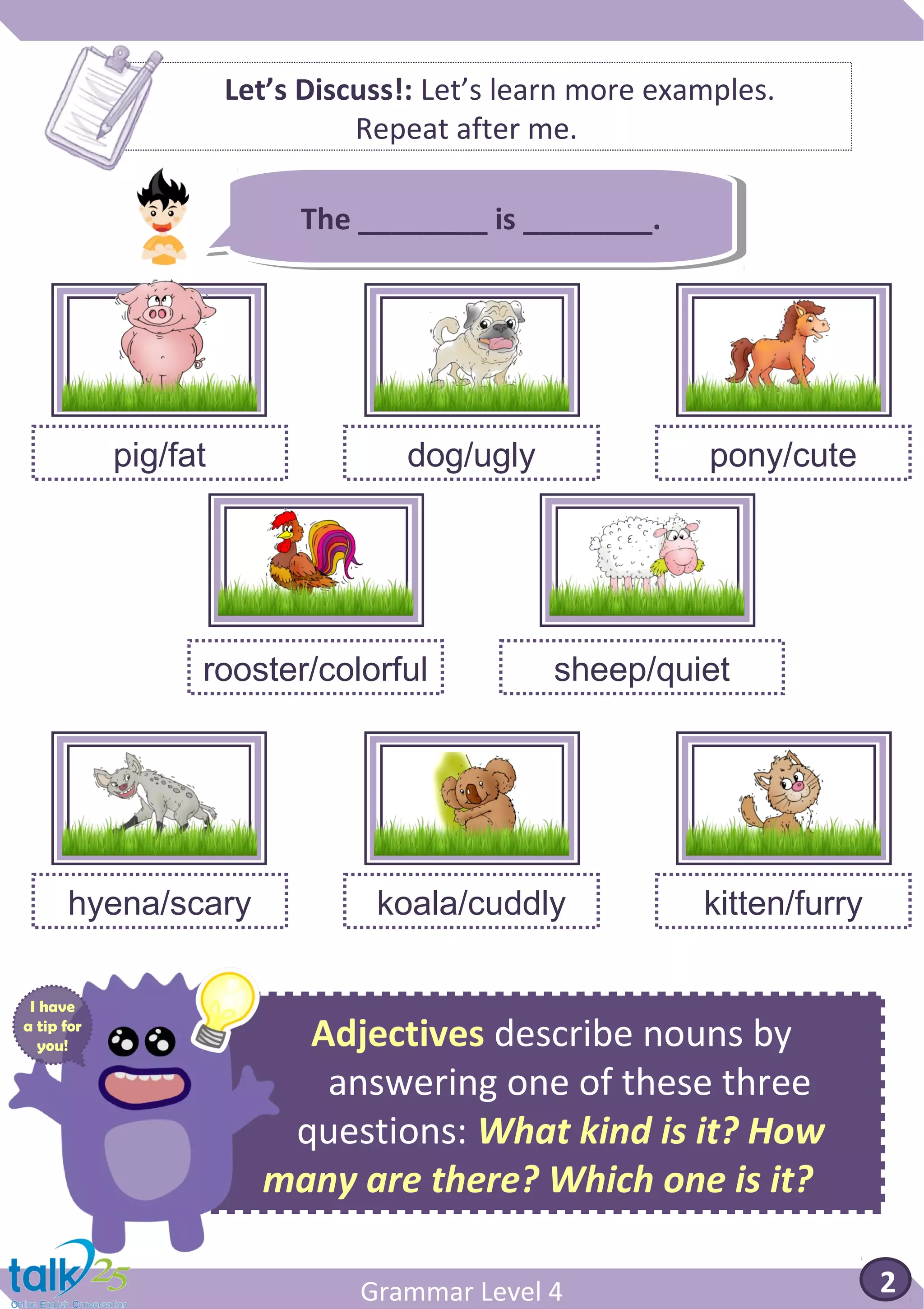 Grammar level 4 unit 6_lesson 2_comparatives and superlatives | PPT