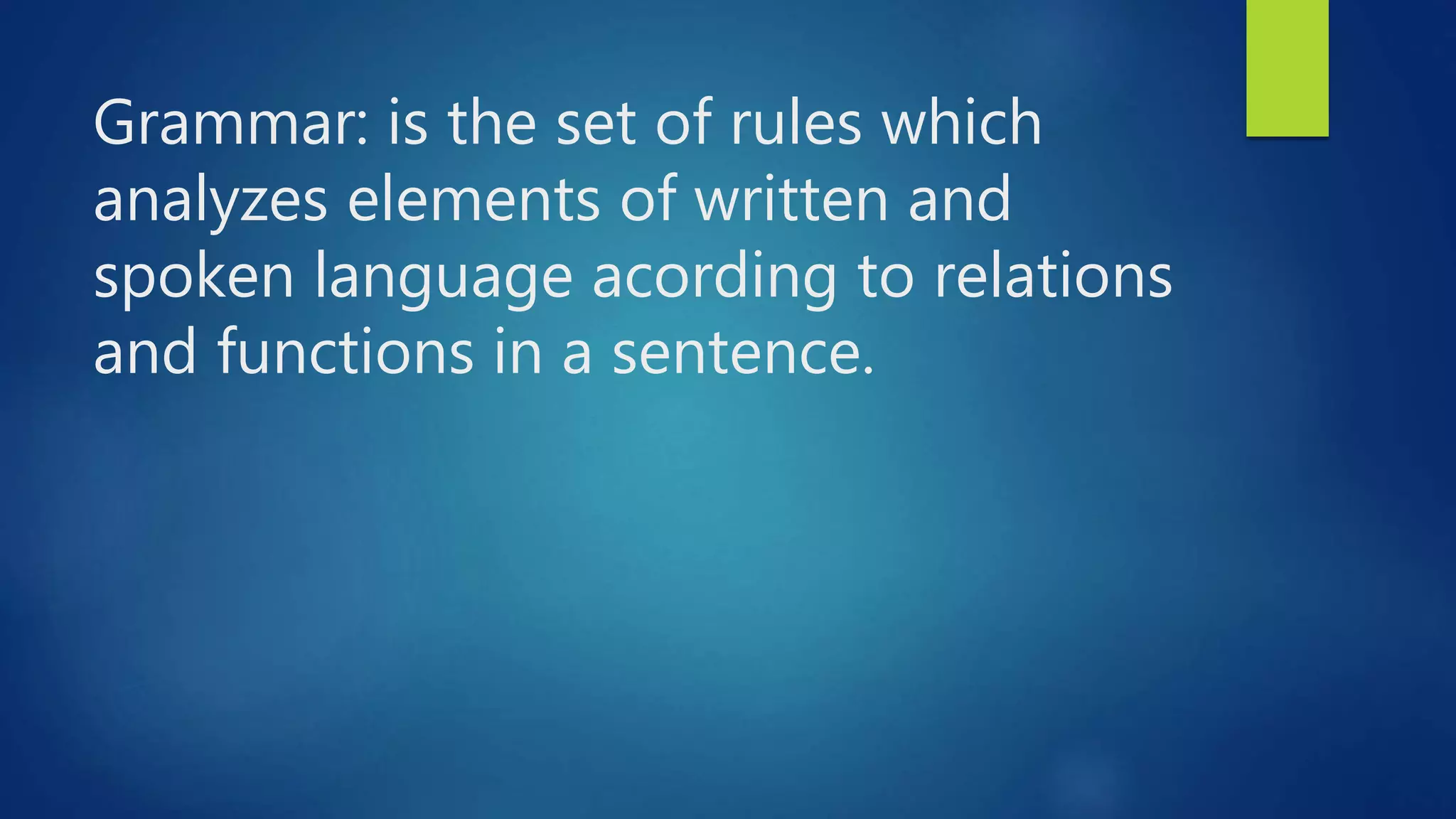 Grammar, lexis and function | PPTX