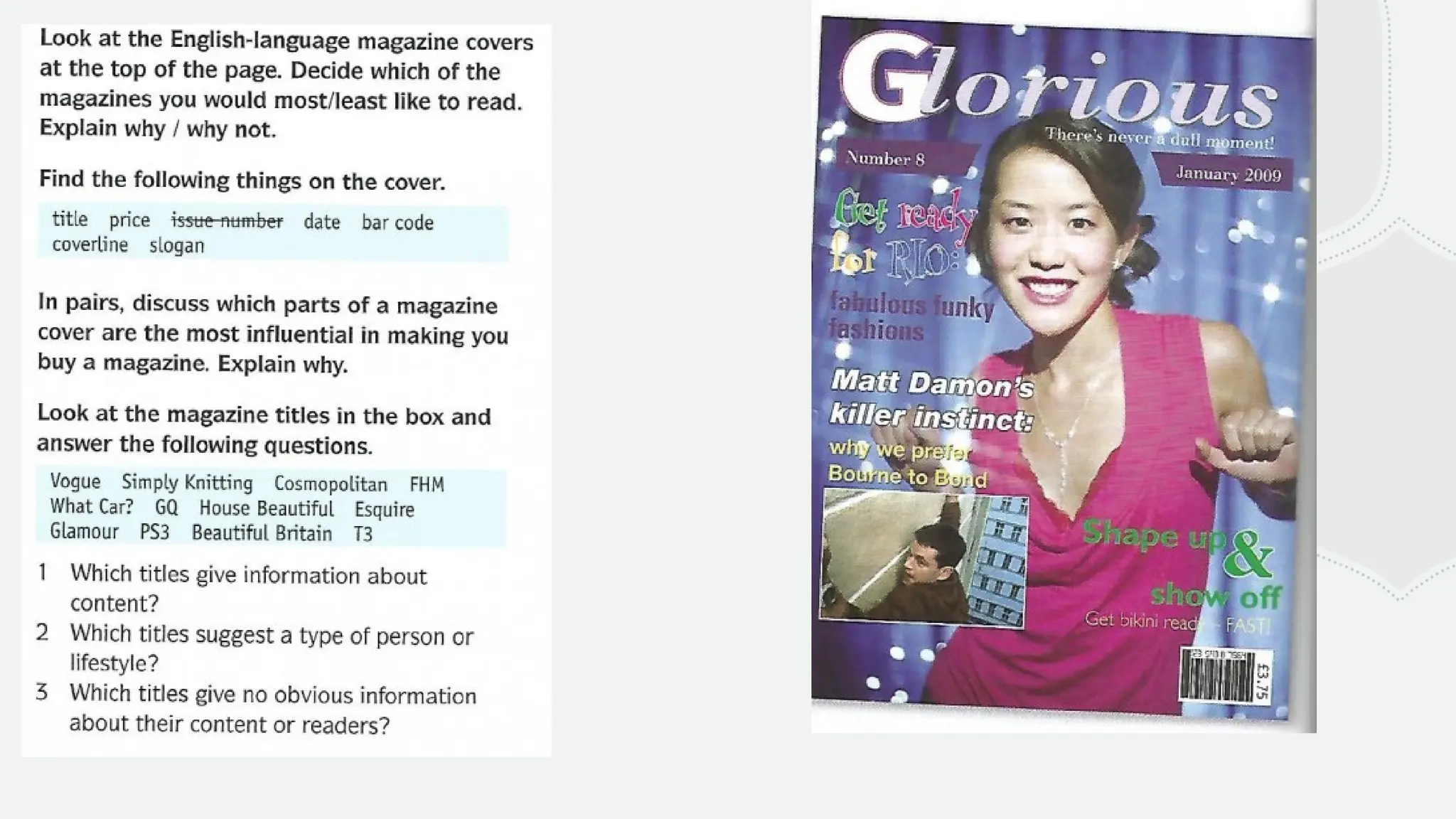 analisa penggunaan Grammar dalam magazine.pptx