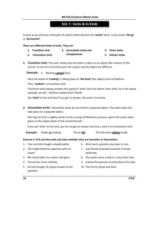 Grammar master sample book 1 | PDF | Books and Literature