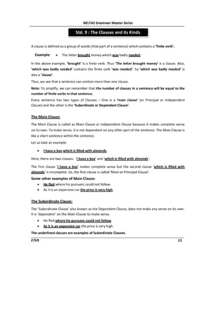 Grammar master sample book 1 | PDF | Books and Literature