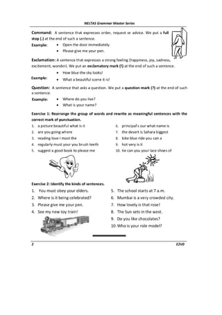 Grammar master sample book 1 | PDF | Books and Literature