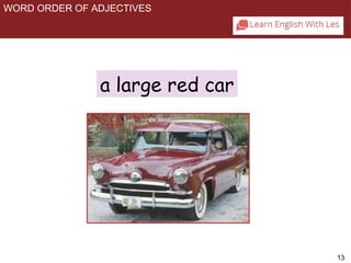 Grammar nouns and modifiers | PPT