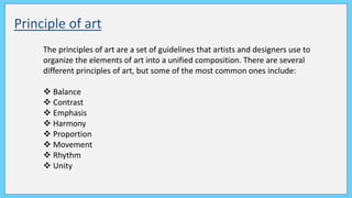 Grammar of Art (Language of Art) Presentation By Anuj Kumar Maurya | PPTX