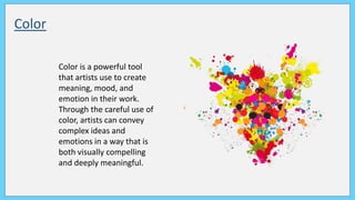 Grammar of Art (Language of Art) Presentation By Anuj Kumar Maurya | PPTX