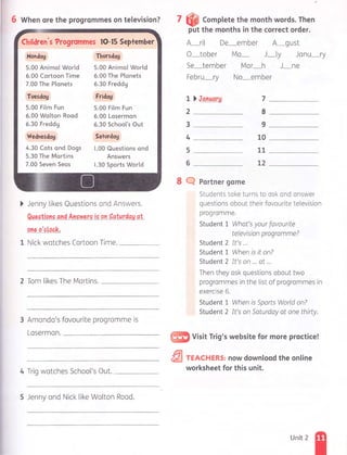 Grammar one sb example | PDF | Celebrity Families | Pop Culture