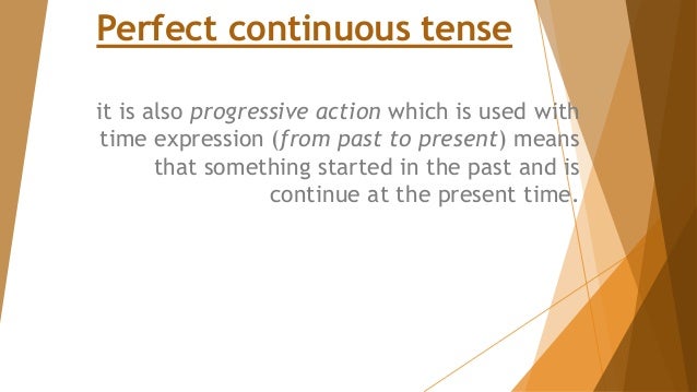 How to Learn English Grammar | Grammar Perfect continuous tense | PDF