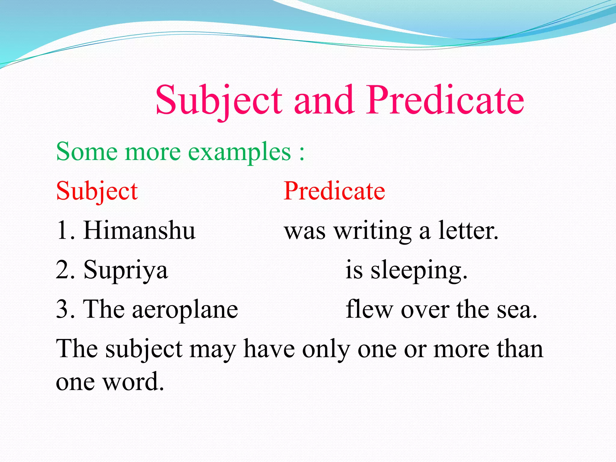 Grammar ppt 1 the sentence | PPT