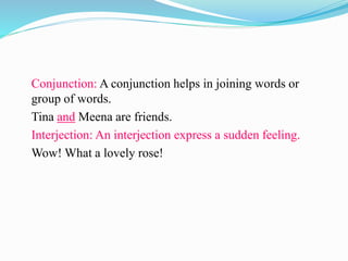 Grammar ppt 3 parts of speech | PPTX