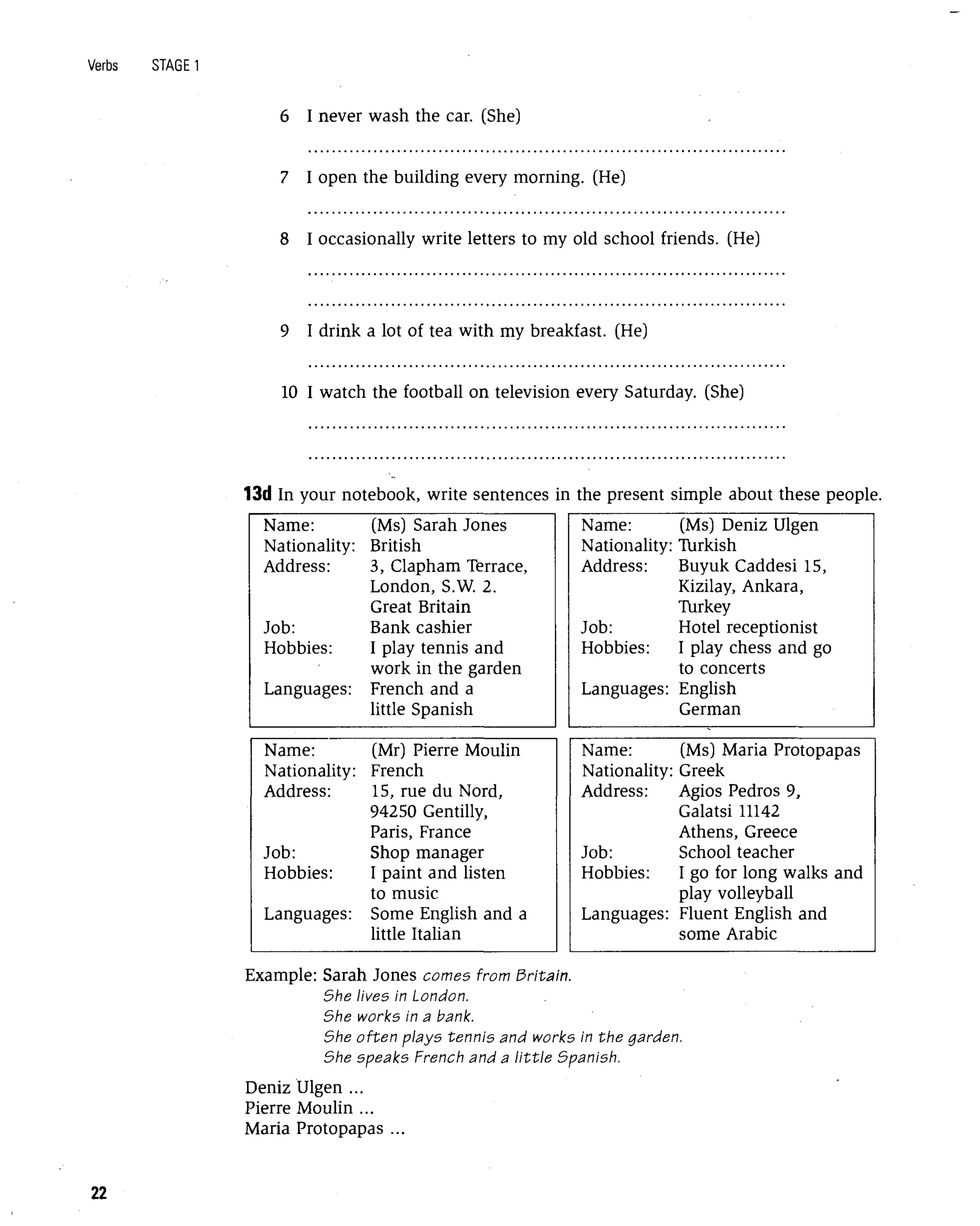 Grammar practice for elementary students [walker,elsworth] longman | PDF