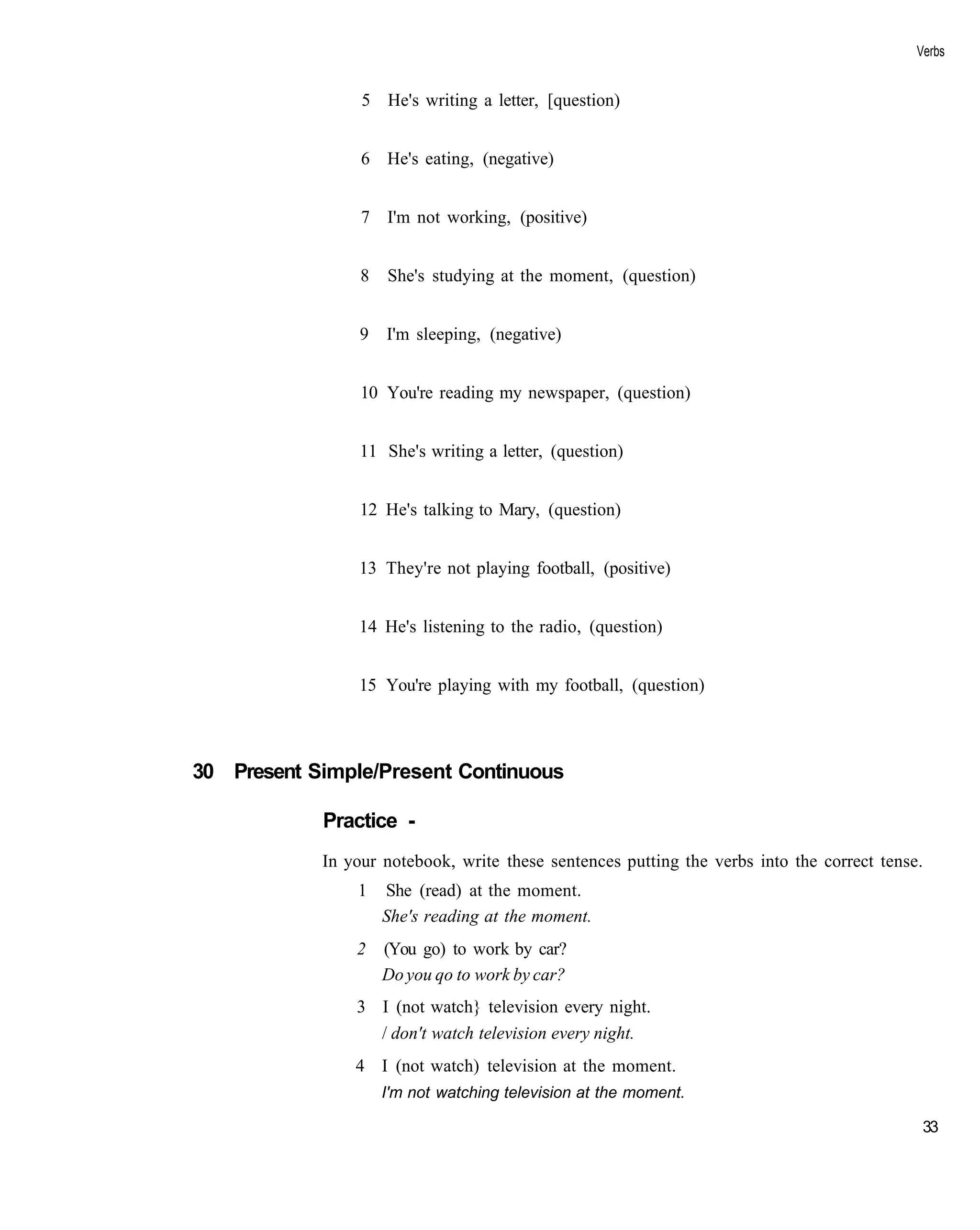 Grammar practice for_pre-intermediate_students | PDF
