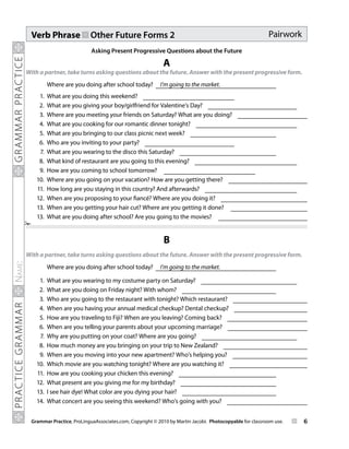 Grammar practices 10 sample worksheets | PDF | Dating | Family and ...