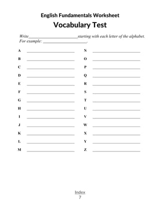Grammar Practice Worksheets ESL English | PDF