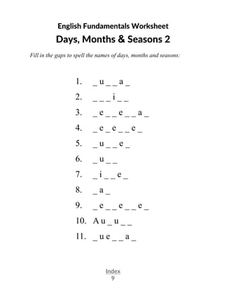 Grammar Practice Worksheets ESL English | PDF