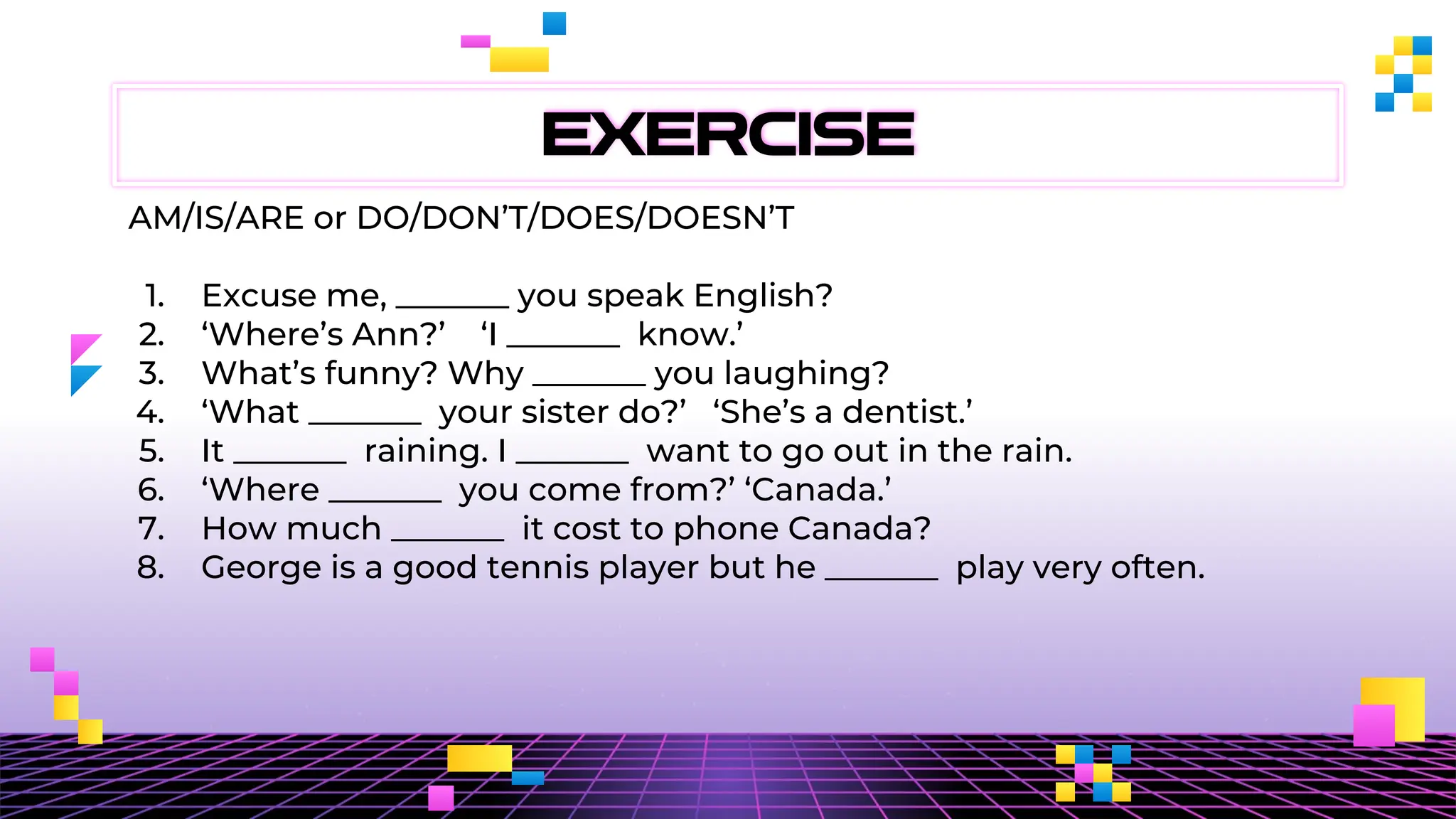 Simple Present Tense & Present Continuous Tense | PPT