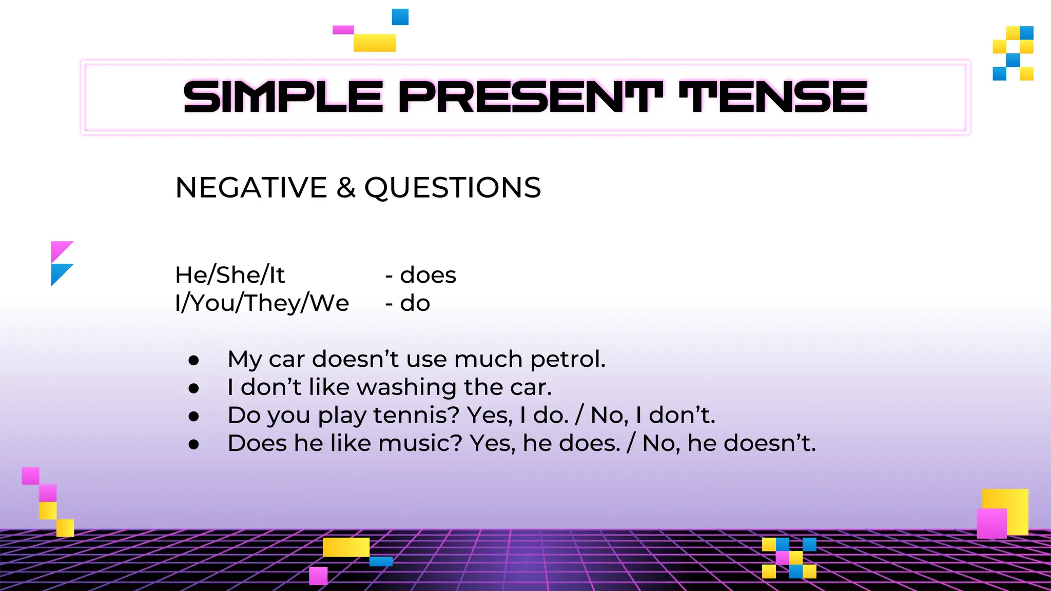 Simple Present Tense & Present Continuous Tense | PPT