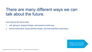 FUTURE TENSES - Unit 3 | PPTX