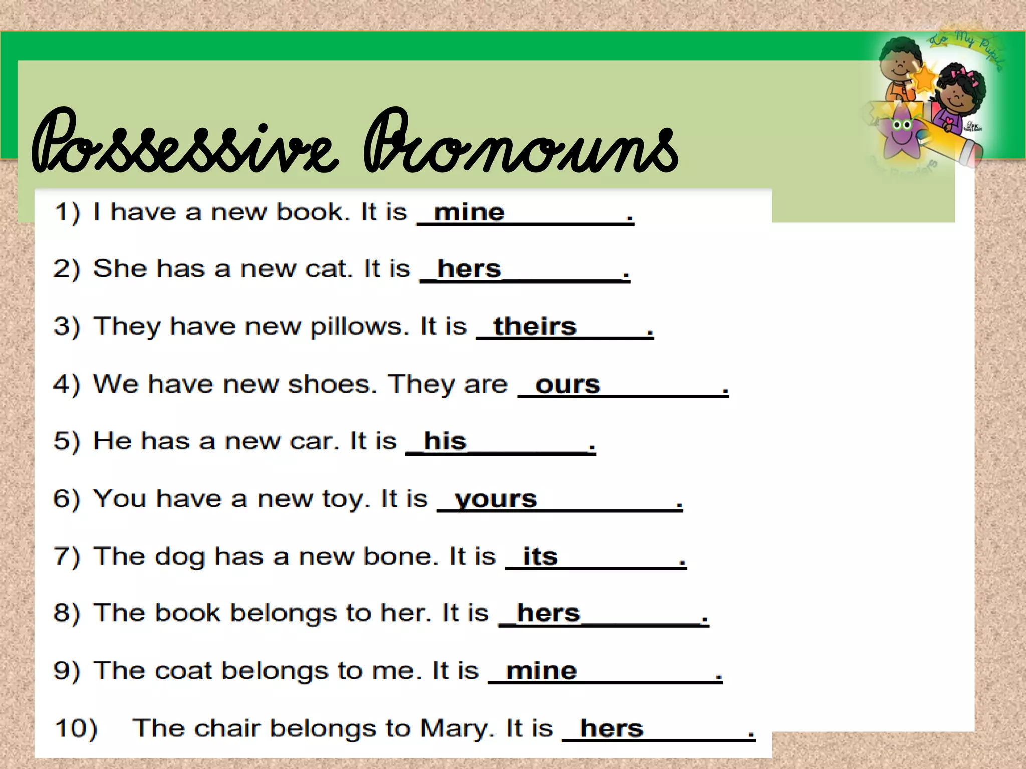 Grammar: Pronouns | PDF