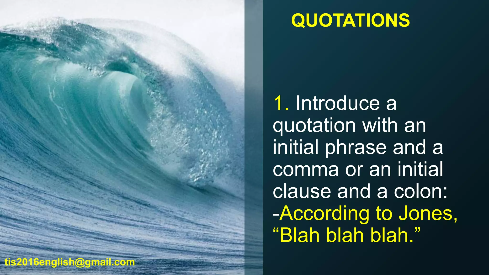 Grammar punctuation | PPSX