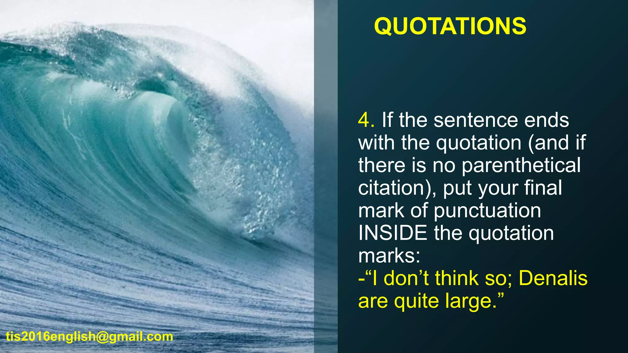 Grammar punctuation | PPT