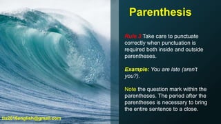Grammar punctuation | PPSX