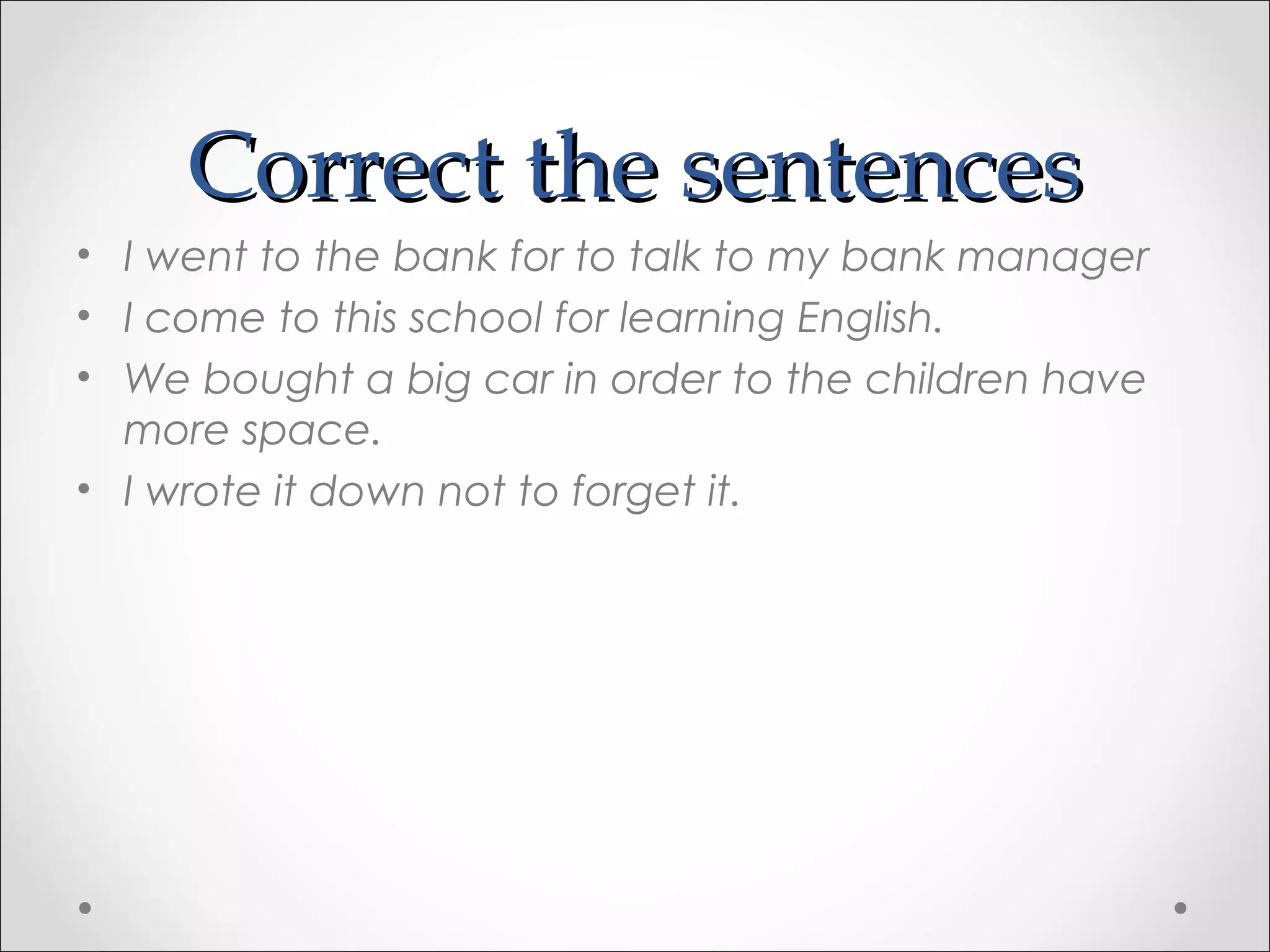 Grammar purpose | PPT