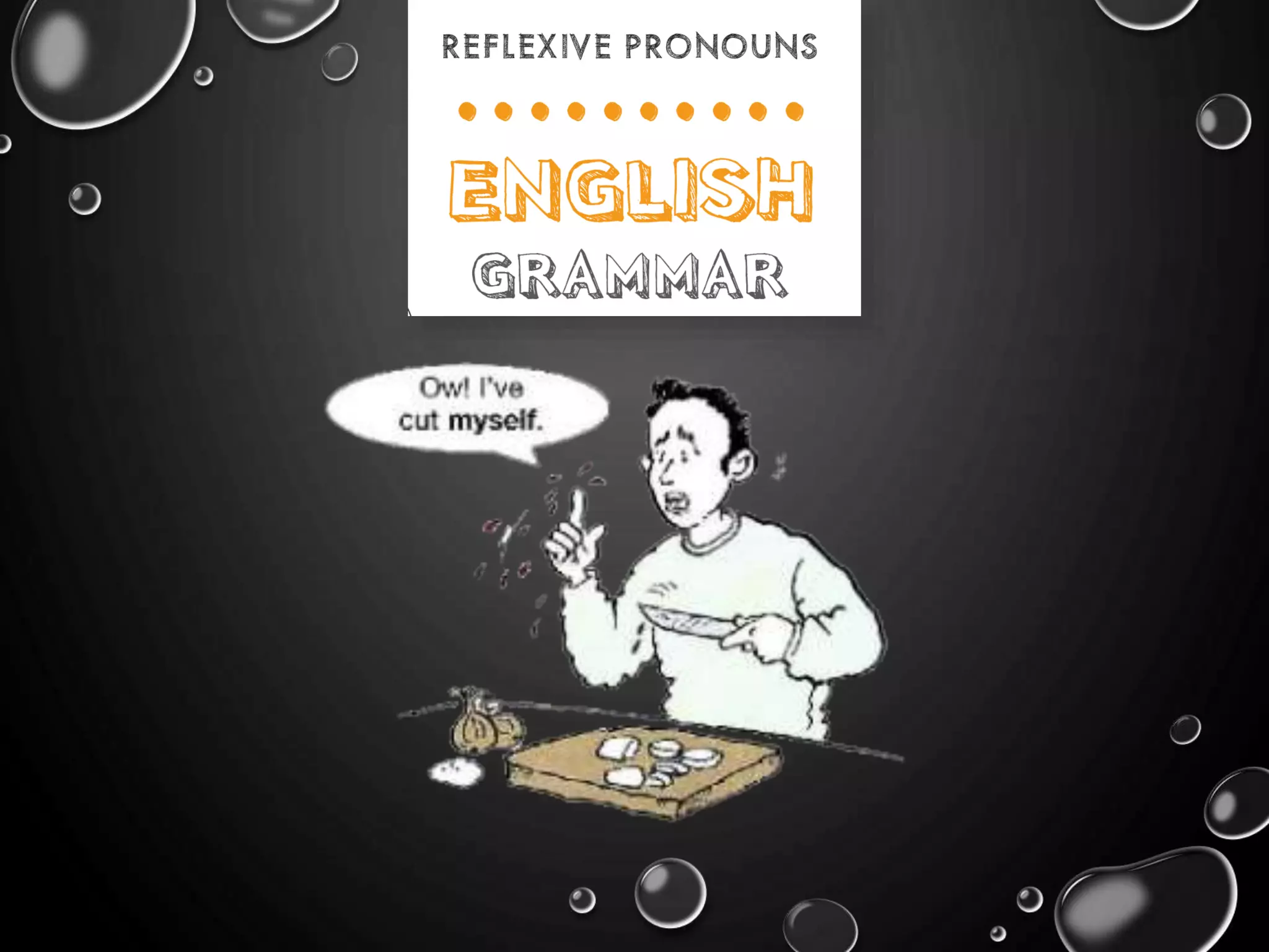 Grammar quiz reflexive pronouns | PPT