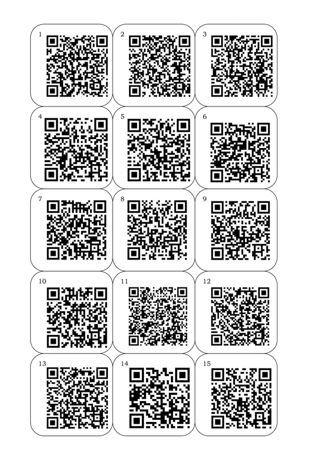Grammar quiz with qr codes | PDF