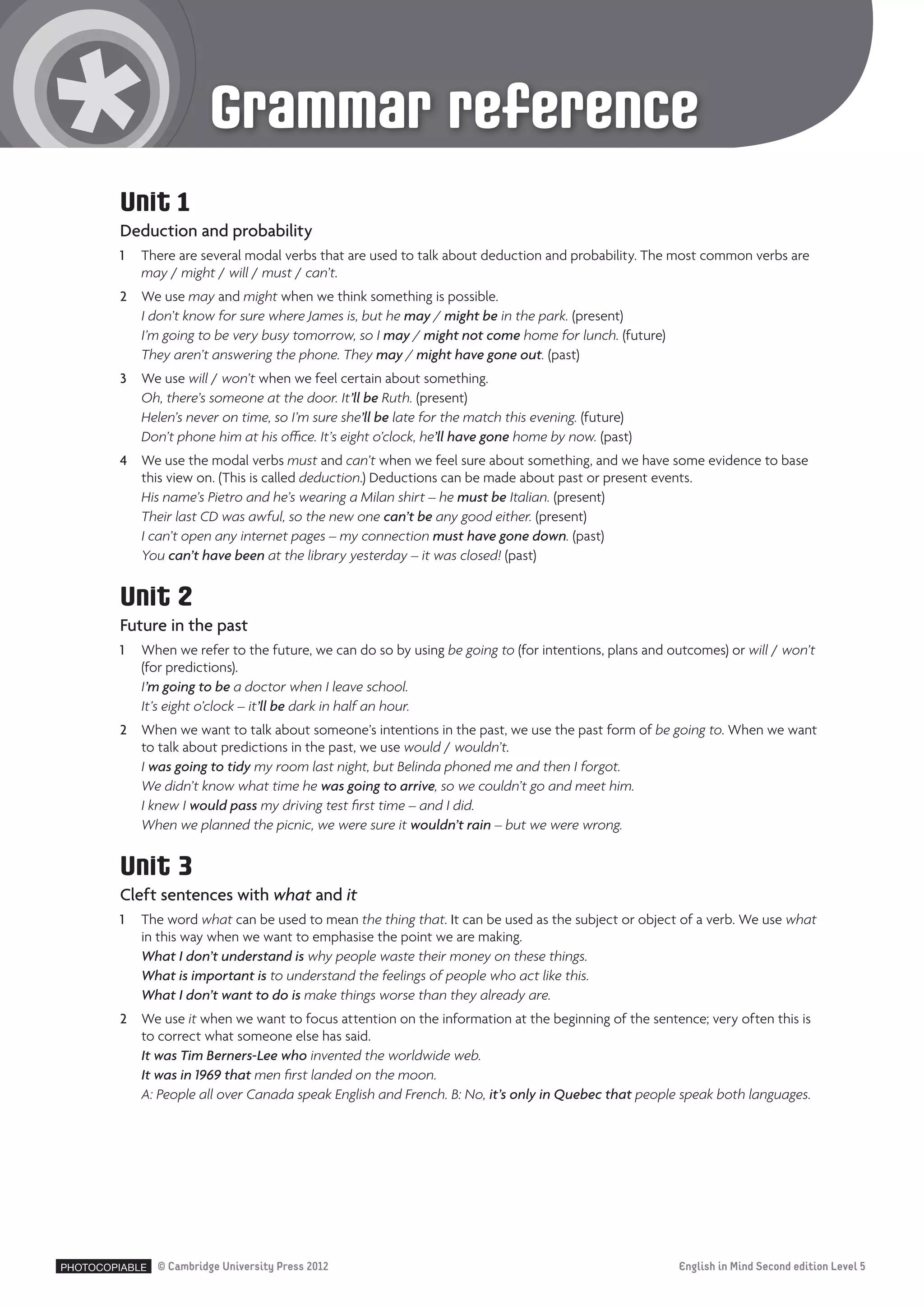 English Grammar reference | PDF